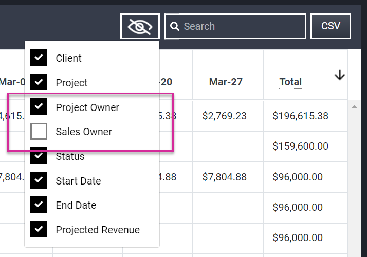 Revenue > Overview – Parallax